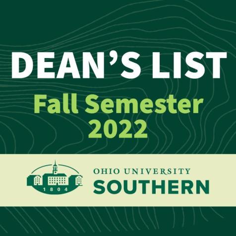 Fall 2022 Dean's List